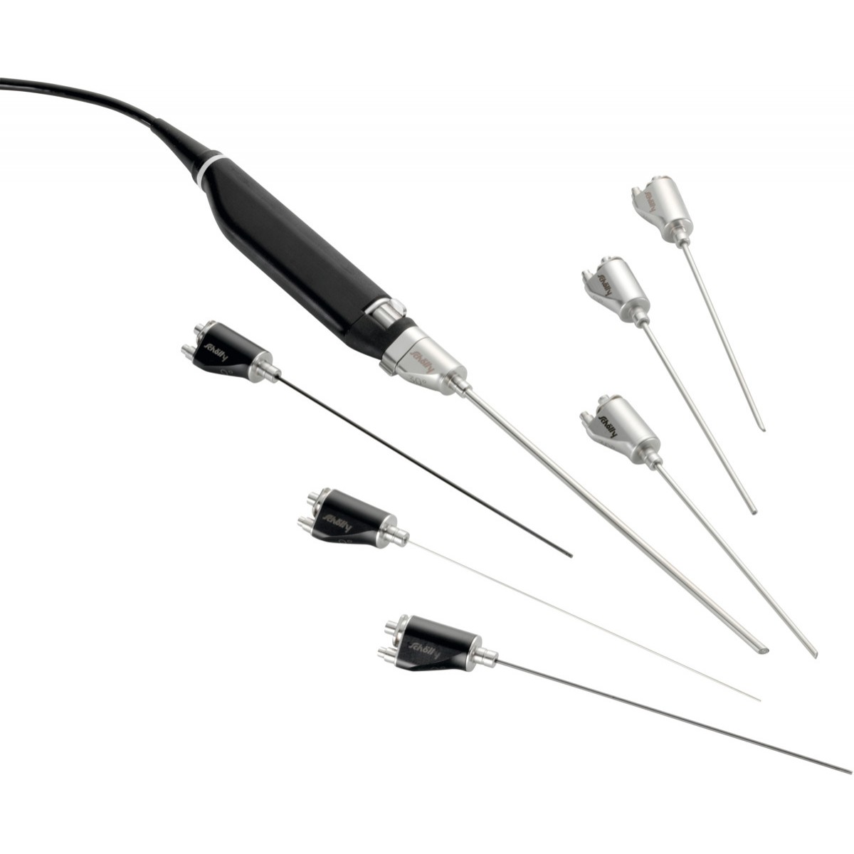 FlexiScope 2 和 3 测头，用于摄像头手柄，侧向观察 -霍夫曼Hoffmann